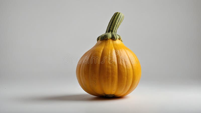 Single Squash Vegetable Isolated in Pure White Backgro Ai Generated ...