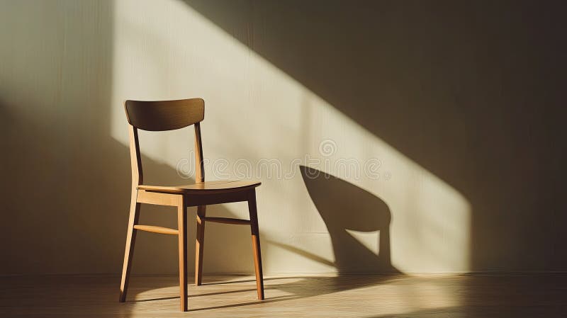 A Single Stackable Dining Chair Styled in a Contemporary Dining Space ...