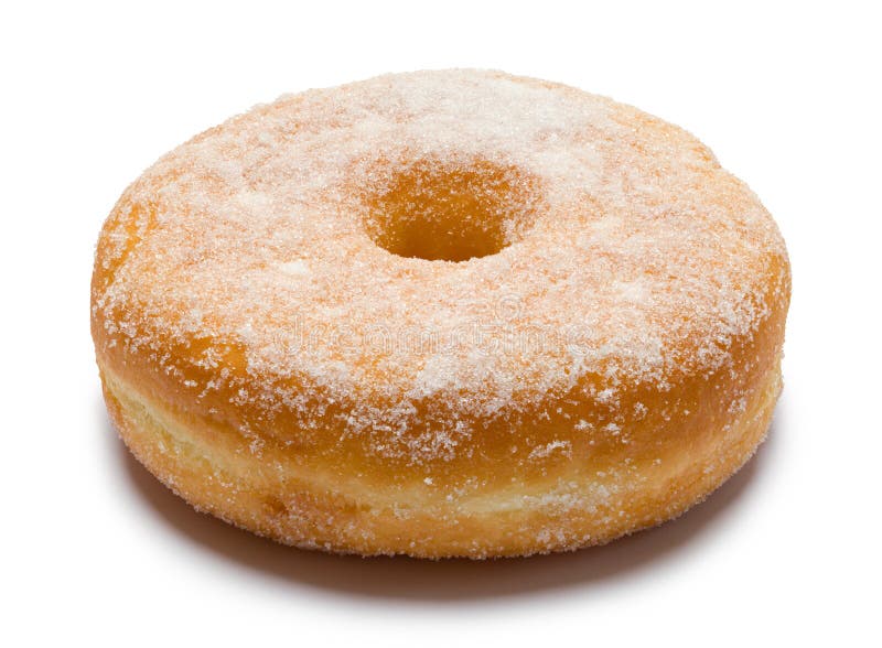 Single Sugar Doughnut stock image. Image of bread, food - 245290759