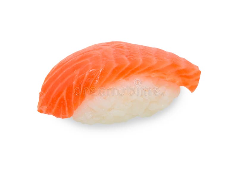 Single Sushi Role stock photo. Image of inside, background - 17202038