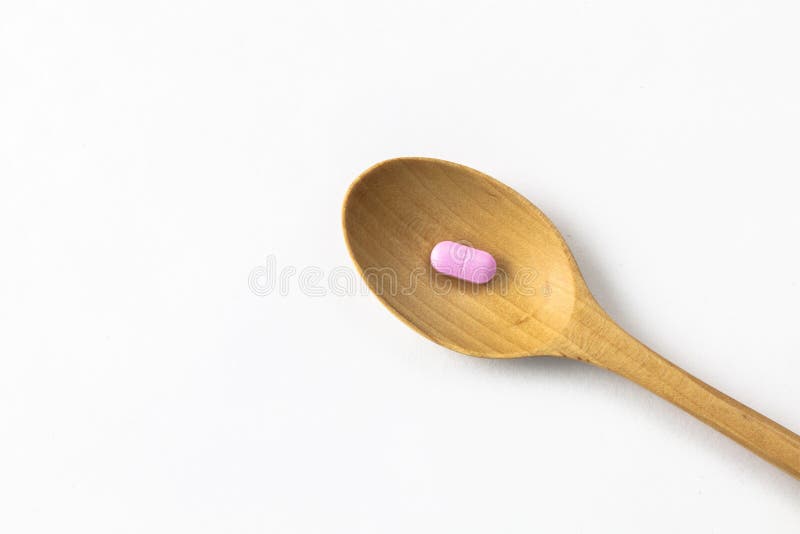 Single caplet or tablet stock image. Image of antioxidant - 177041481