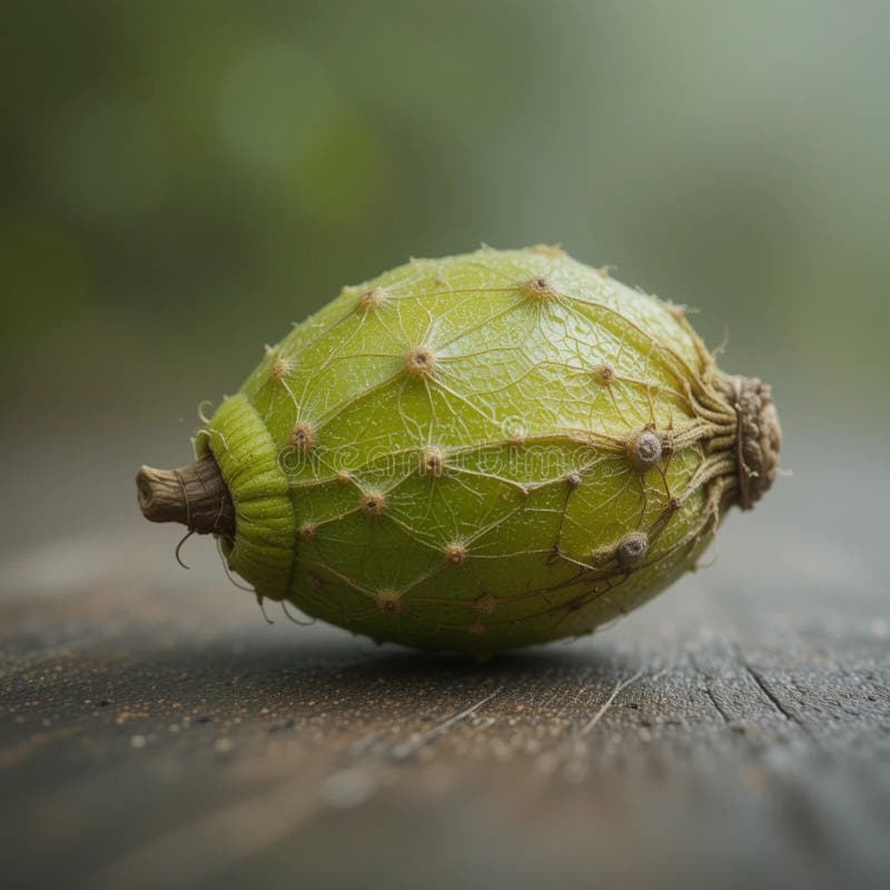 Single Tamarind Pod with Its Rough Shell Stock Illustration ...