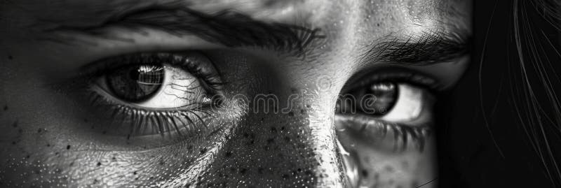 A Single Teart.rolling Down a Stoic Face a Subtle Expression of the ...