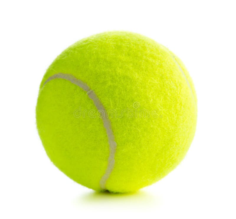 Single tennis ball stock photo. Image of bright, object - 87007602
