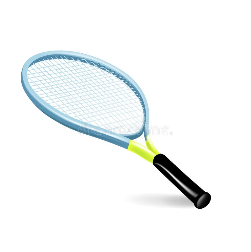 Tennis Racket Vector, Summer Holiday Related Solid Icon Stock Vector ...