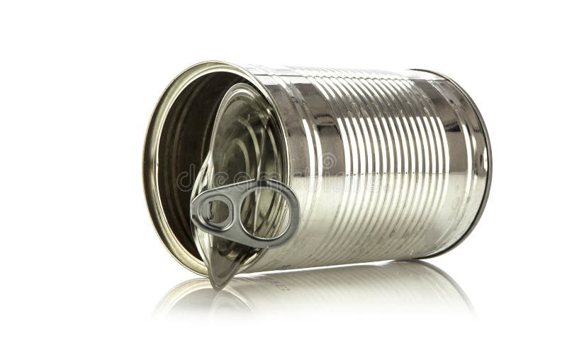Single tin can stock photo. Image of bank, canned, object - 29646224