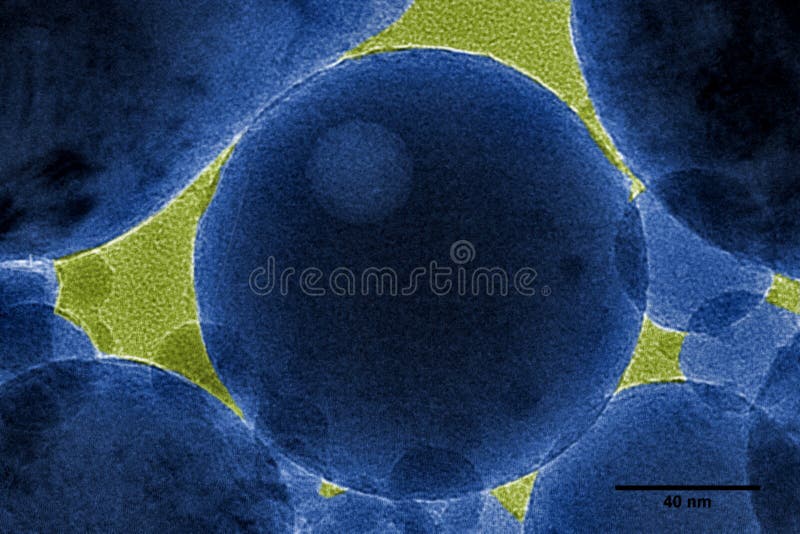 Single Titanium Nanoparticle Stock Photo - Image of lasergrown, nano ...