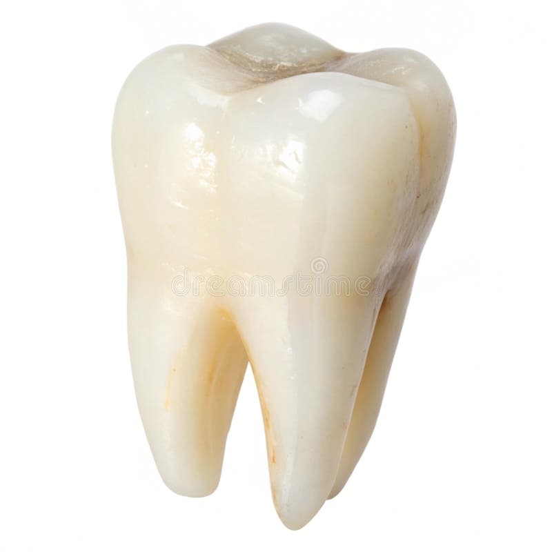 Single Tooth Isolated on Transparent Background Stock Illustration ...