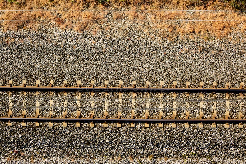 Single train track stock image. Image of single, landscape - 115013177