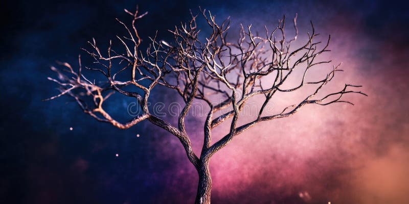 A Single Tree Standing Alone in a Green Field Stock Photo - Image of ...