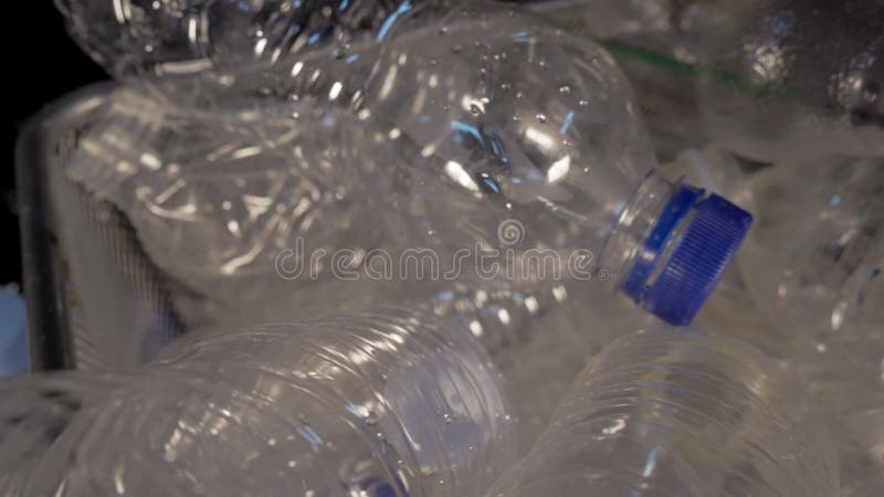 Single-use Plastic Bottles Waste Stock Footage - Video of crisis ...