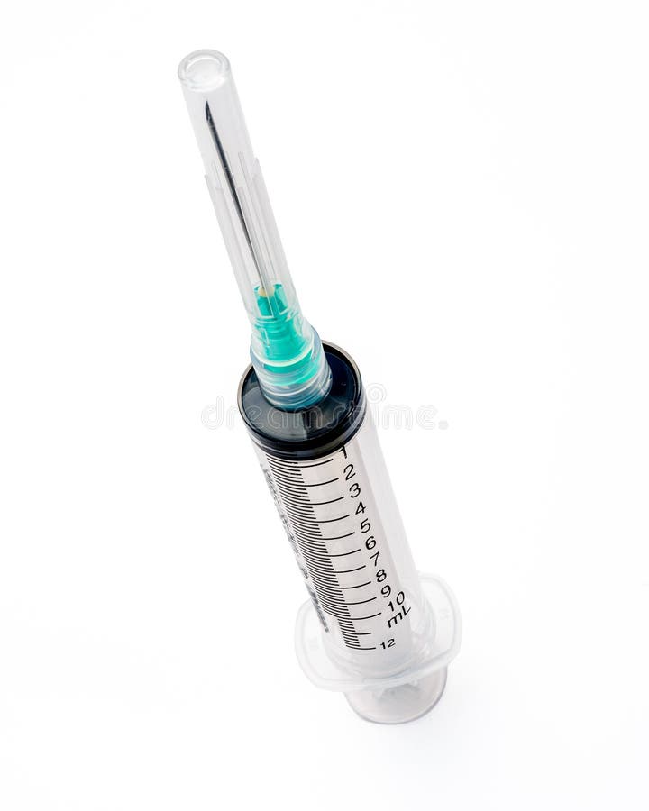 Single-use Syringe Part of the Essential Medical Equipment in a First ...