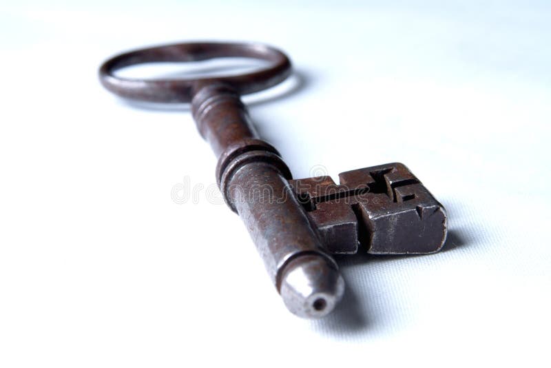 Antique Victorian Prison Key Stock Image - Image of white, victorian: 63613