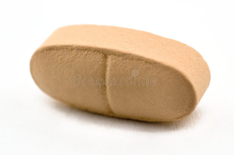 Single Vitamin Pill stock image. Image of healthy, eating - 13803303
