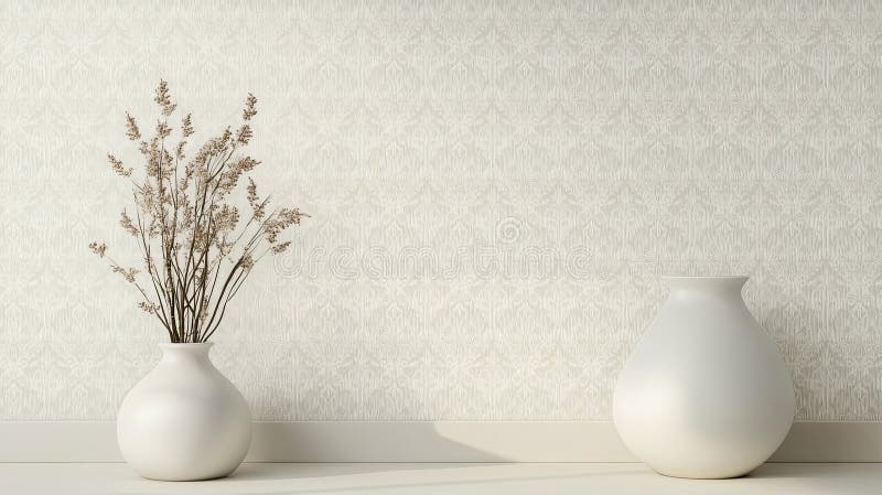 A Single Wallpaper Installation Flyer Styled with Subtle Patterns on a ...