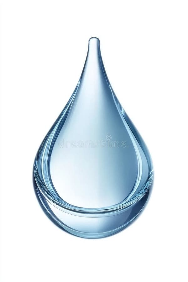 Single water droplet stock image. Image of generated - 387995617