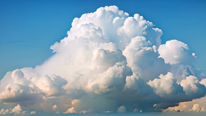 A Single Cloud in a Dark Sky Stock Video - Video of phenomenon ...