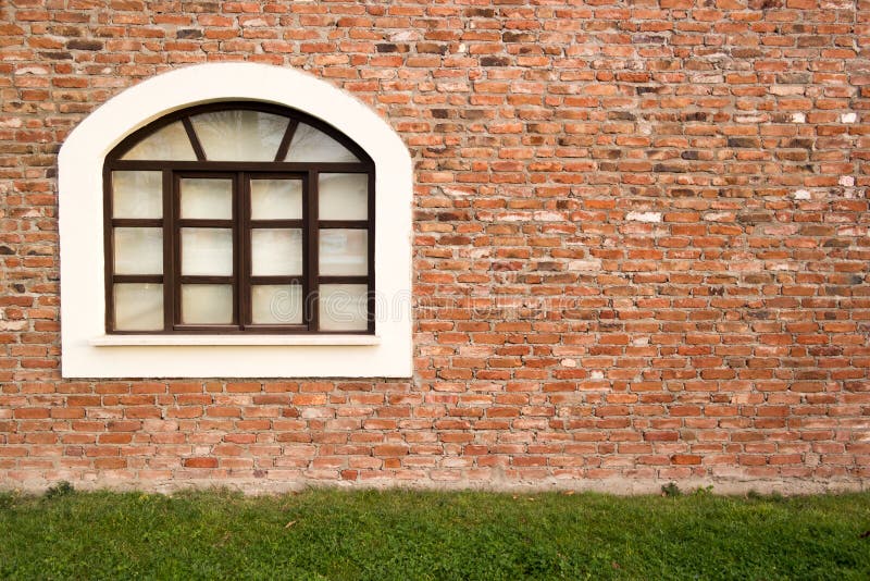 Brick Wall Window