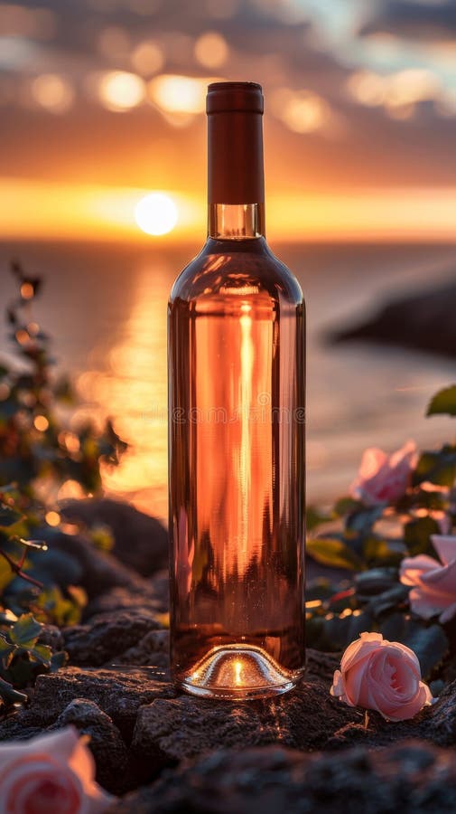 Customizable Bottle Mockup for Unique Label and Packaging Designs Stock ...