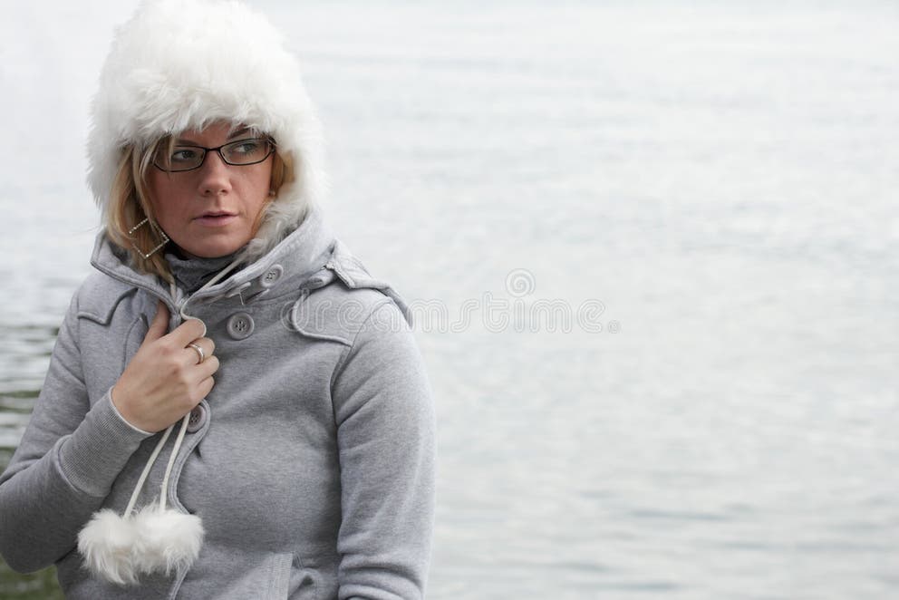 Single woman portrait stock image. Image of autumn, caucasian - 16593823