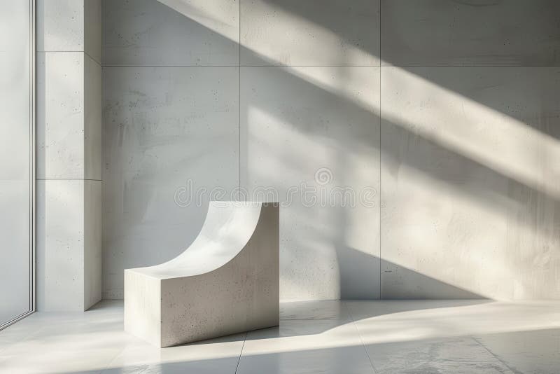 A Single Word or Phrase Rendered in a Minimalist Font, Creating a ...