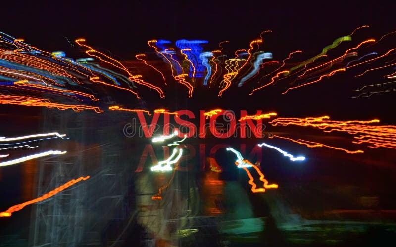 Single word Vision stock image. Image of design, creative - 69702667