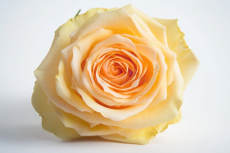 Single yellow rose stock photo. Image of yellow, green - 24397568