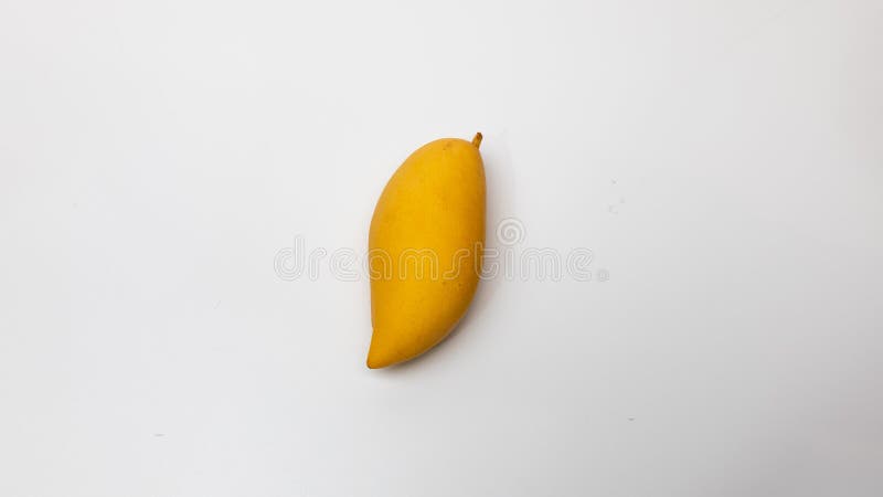 A Single Yellow Thai Mango stock image. Image of vibrant - 275596955