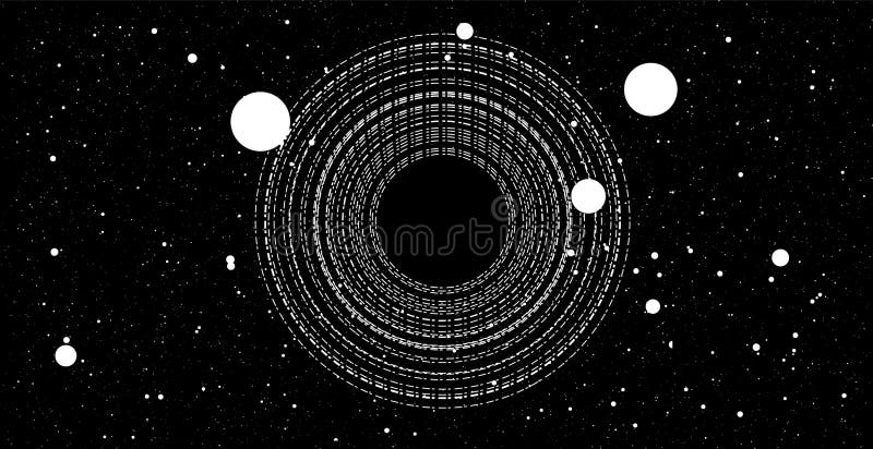 Singularity concept stock illustration. Illustration of symbol - 27891428