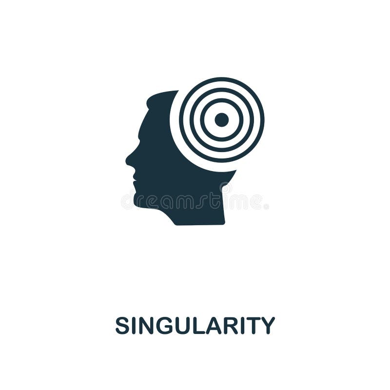 Singularity Icon. Premium Style Design from Artificial Intelligence ...