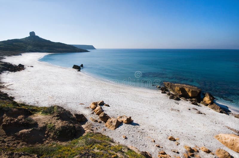Sinis Peninsula, Sardinia (Italy) Stock Photo - Image of mark, saint ...