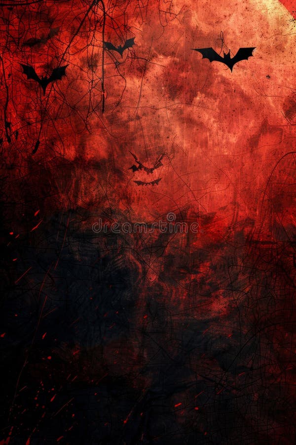 Sinister Halloween Texture Background Stock Illustration - Illustration ...