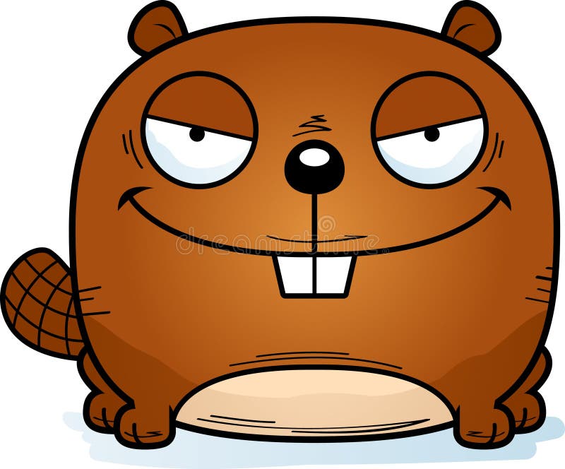 Angry Beaver stock vector. Illustration of pointing, cartoon - 7494587