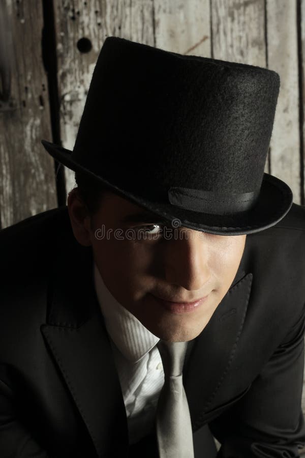 Sinister man stock image. Image of close, alone, model - 6715989
