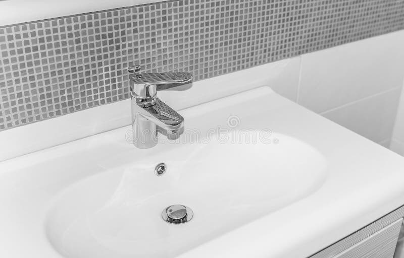 Sink close up. stock photo. Image of household, basin - 82780992
