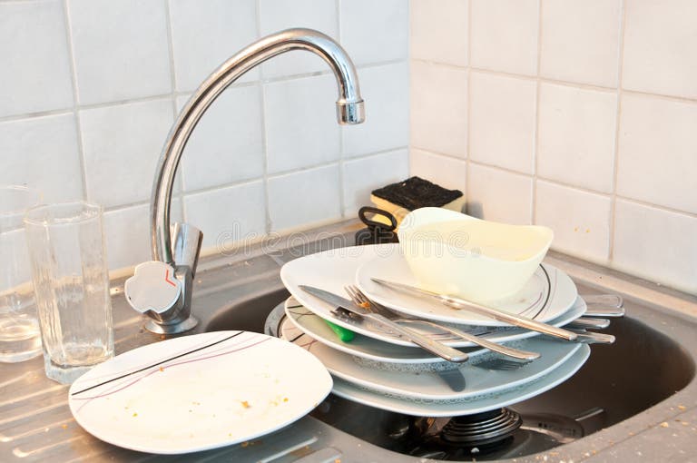 748 Kitchen Sink Full Dishes Stock Photos - Free & Royalty-Free Stock ...