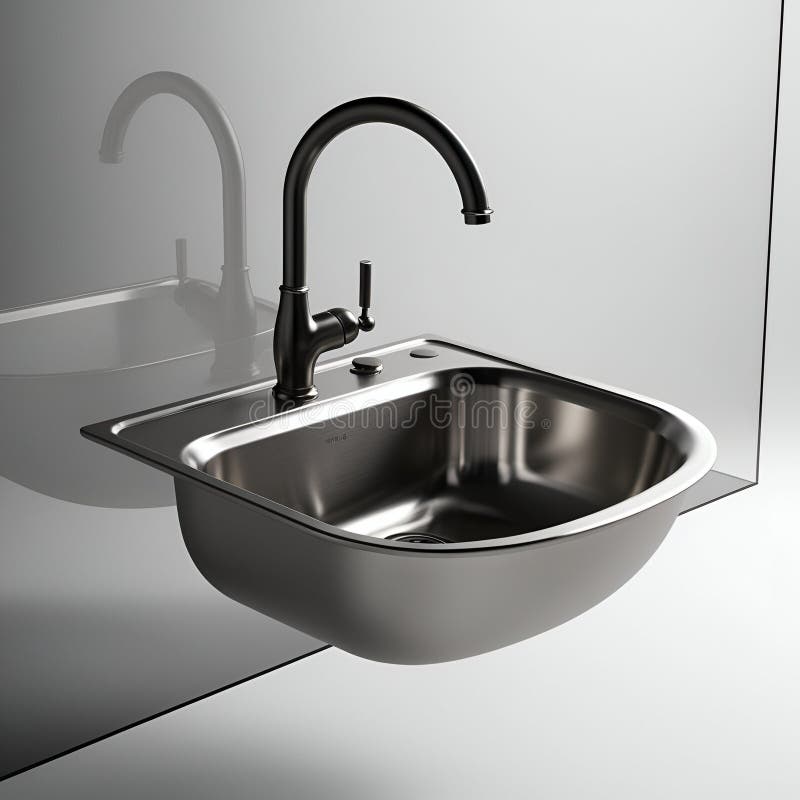 Sink Isolated Transparent Background Stock Illustration - Illustration ...