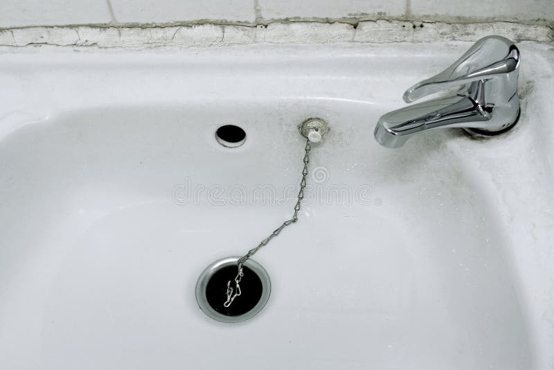 Sink and tap stock photo. Image of home, stainless, drip - 42125110