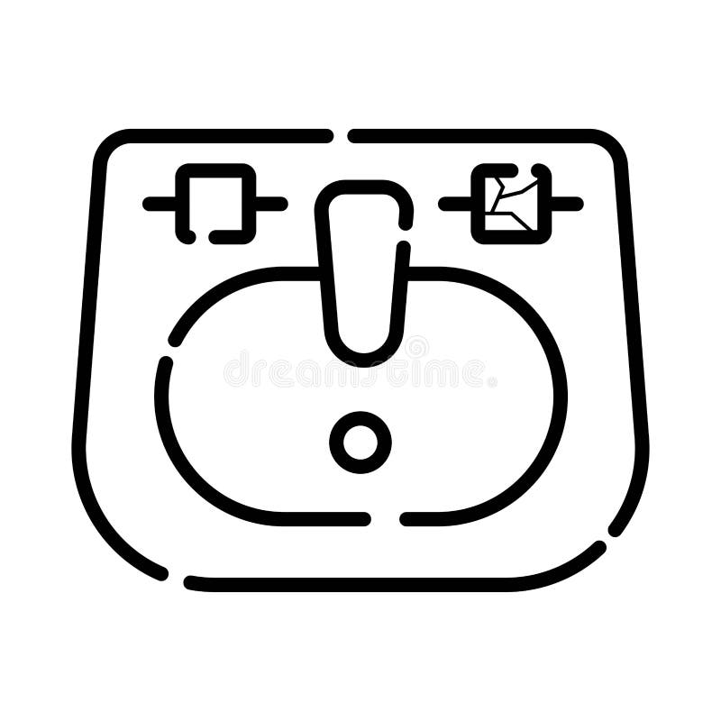 Sink vector icon stock illustration. Illustration of basin - 130531318