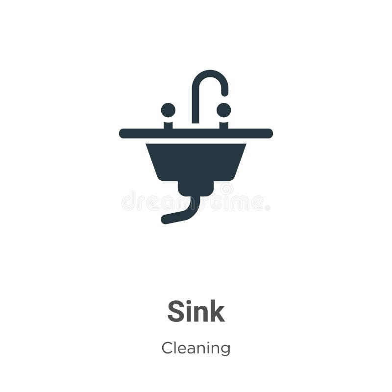 Sink Icon in Filled, Thin Line, Outline and Stroke Style. Vector ...