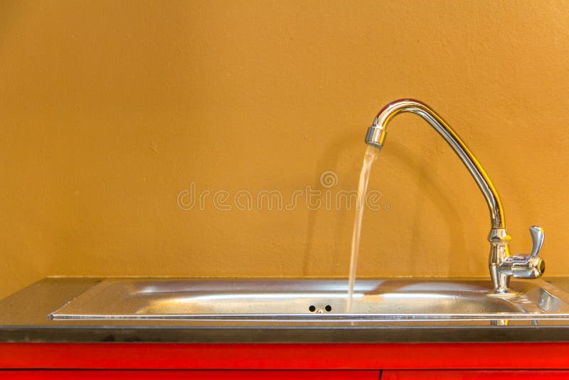 Sink for wash stock image. Image of estate, interiors - 40635565