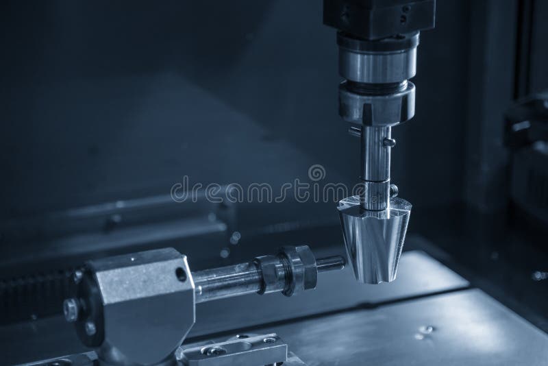 The Sinker EDM Machine Simulation Operation with the Sample Parts ...