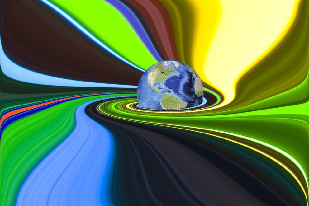 Sinking Earth stock illustration. Illustration of flush - 11861286