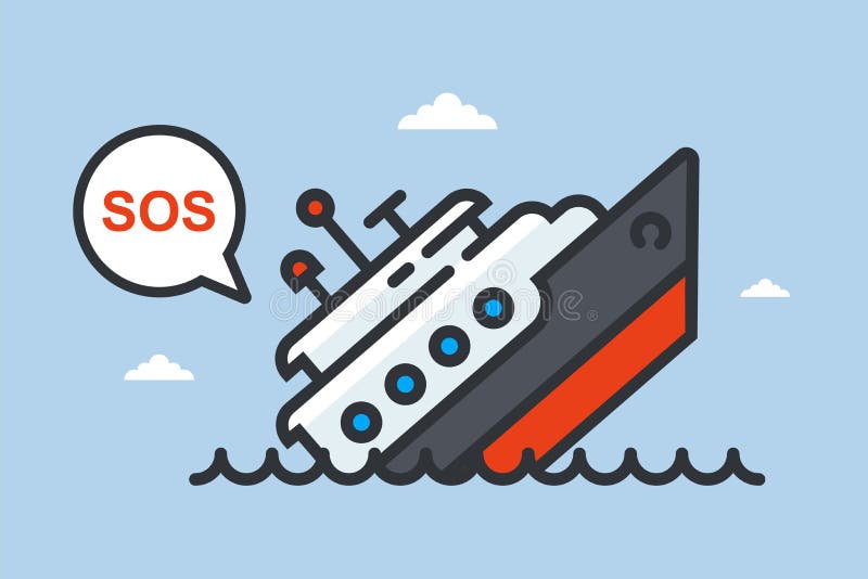 Sinking Ship Stock Illustrations – 1,185 Sinking Ship Stock ...