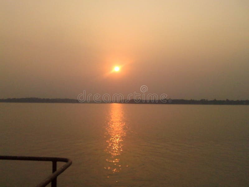 Sinking Sun stock image. Image of peace, haven, sinking - 133073435