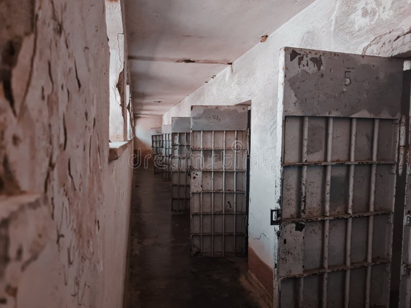 Sinop Prison Jails Doors in Turkey Stock Photo - Image of alley, facade ...