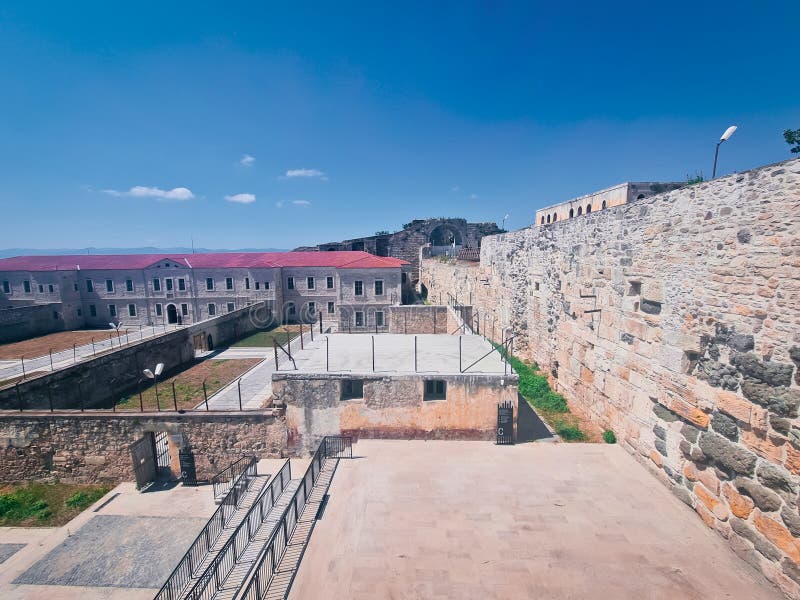 Sinop prison Turkey stock photo. Image of prison, fortification - 287726206