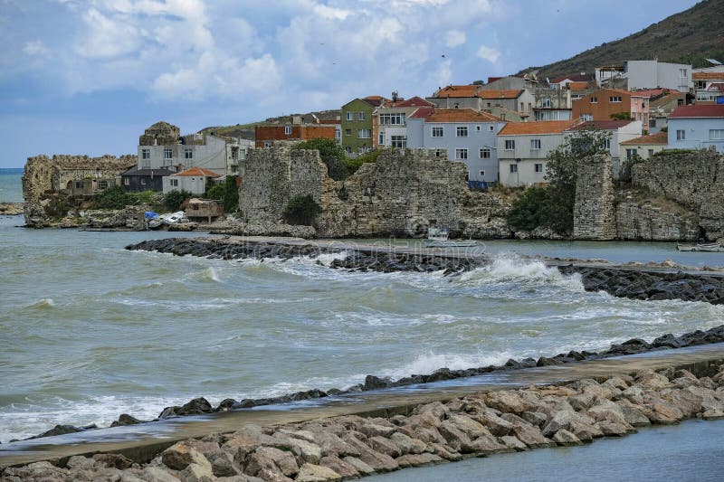 Kumkapi Beach in Sinop, Turkey Editorial Photography - Image of ...