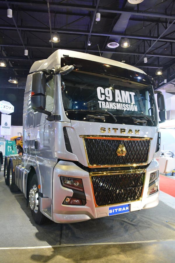 Sinotruk Sitrak C9h at Philconstruct in Pasay, Philippines Editorial ...