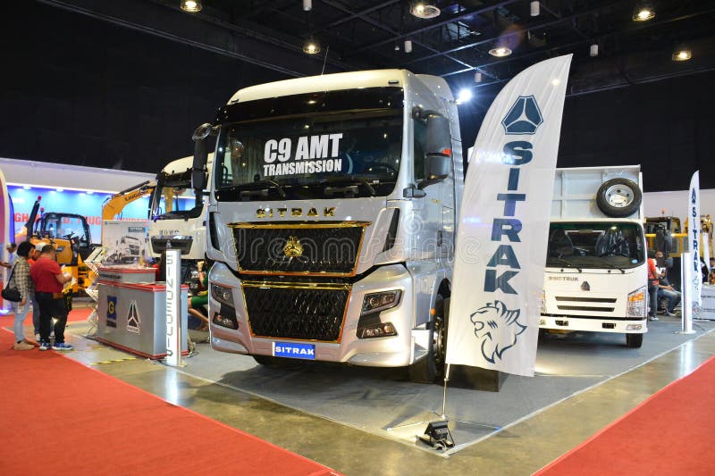 Sinotruk Sitrak C9h at Philconstruct in Pasay, Philippines Editorial ...